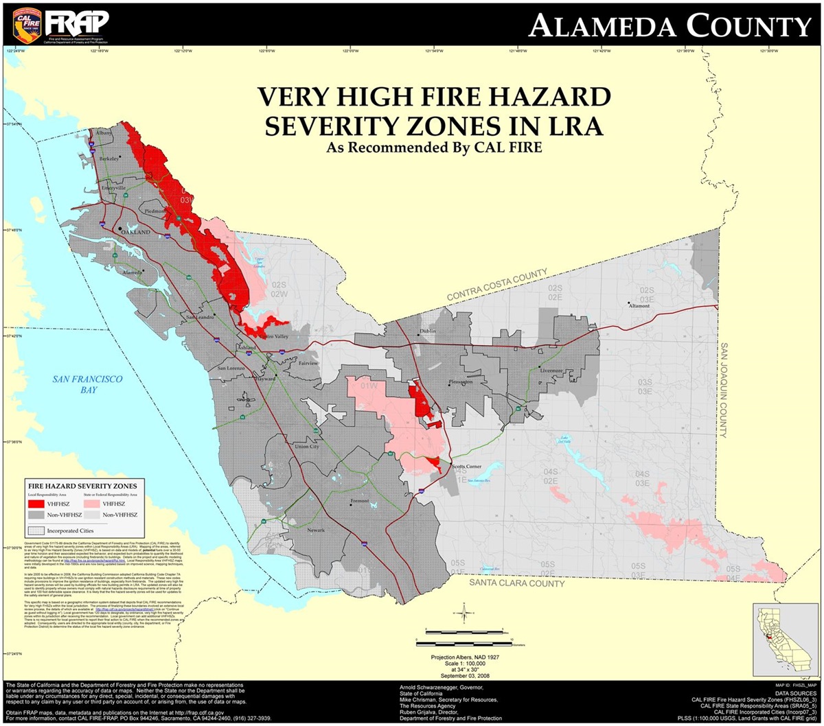 Draft Wildfire Hazard Maps Available for Review and Comment | Albany, CA
